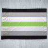 Bandeira Orgulho Agênero - Personalizei