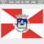 Vector bandeira Faro cidade brasão flag cdr ai svg pdf png - Personalizei