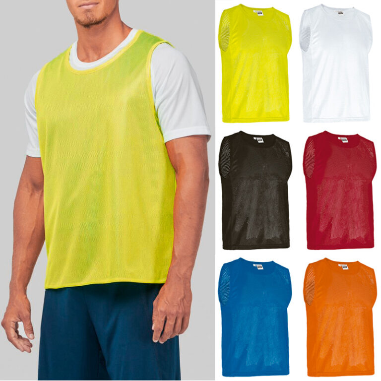 Colete de treino desporto futebol e multiusos perfurado - Personalizei