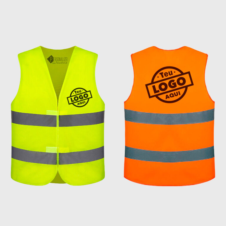 Colete Refletor Personalizado Alta Visibilidade Homologado - Personalizei