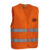 Colete Refletor com fecho/zíper Alta Visibilidade Personalizado ...